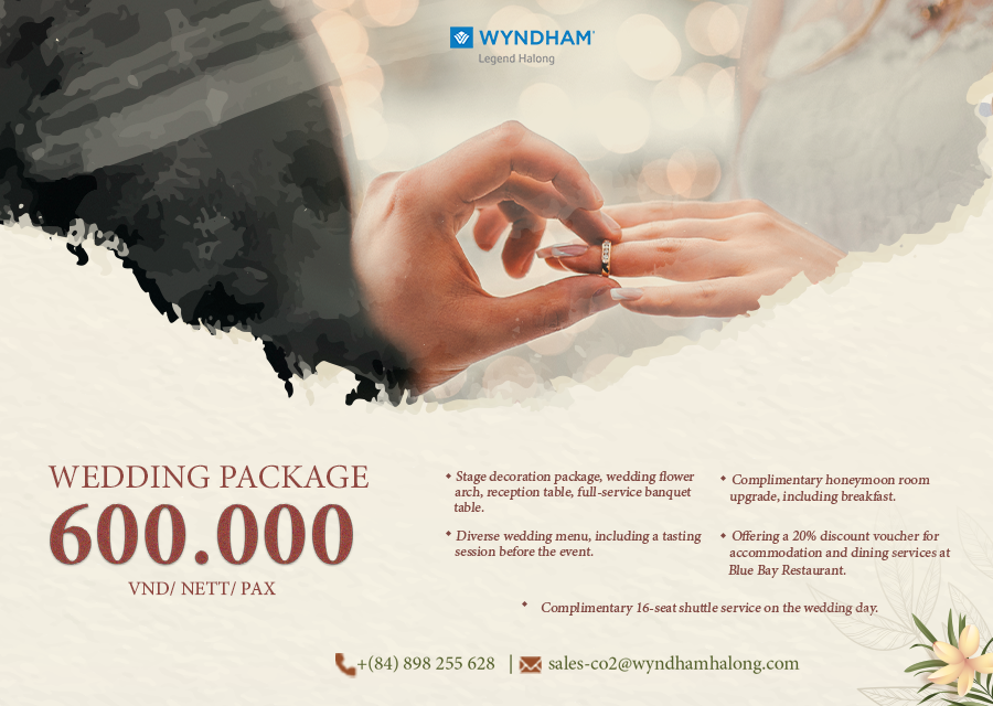 Wedding Package | Offers | Wyndham Legend Halong